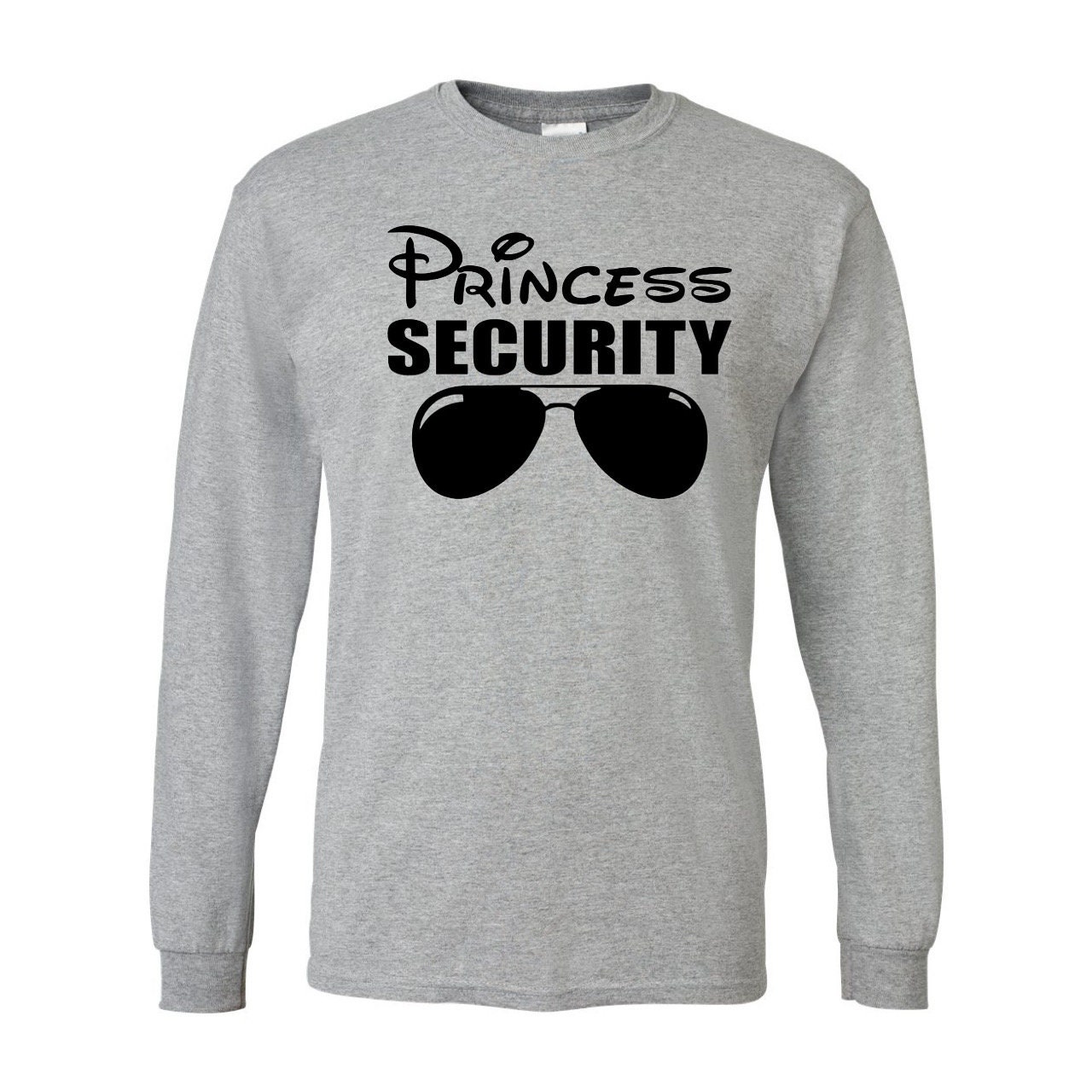 Disney Princess Security T-shirt Sweatshirt Hoodie Theme Park - Etsy