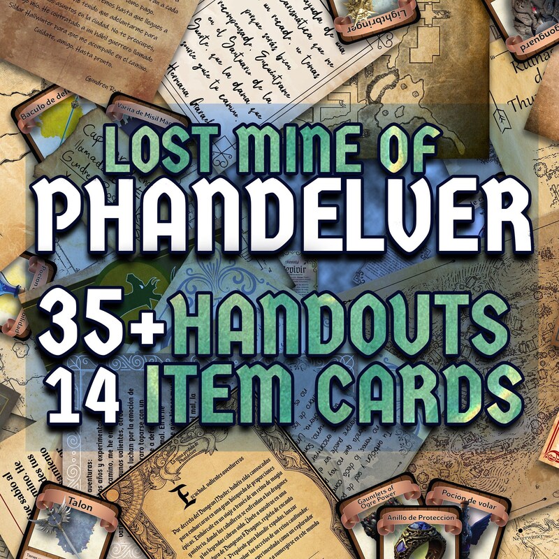 Phandelver Map - Etsy