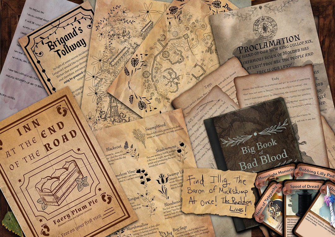 Wild Beyond the Witchlight D&D Handouts - CHAPTER 02 Bundle - Dnd ...