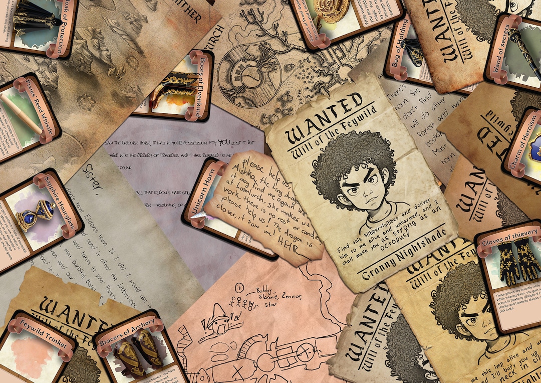 Wild Beyond Witchlight Handouts: Chapter 3 D&D Campaign Assets ...