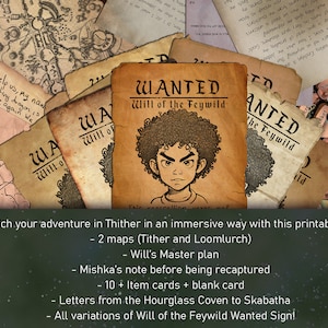 Wild Beyond the Witchlight D&D Handouts - CHAPTER 03 Bundle - Dnd ...