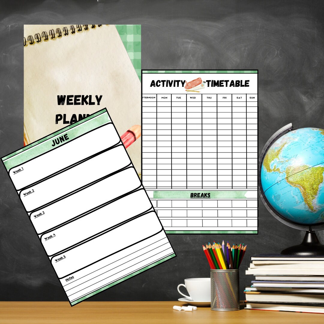 Teacher Lesson Plan, Teacher Record Book, Lesson Plan Book, Teacher ...