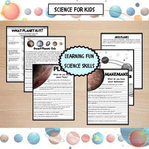 Planetary Science, Educational Science Pages for Kids, Elementary ...
