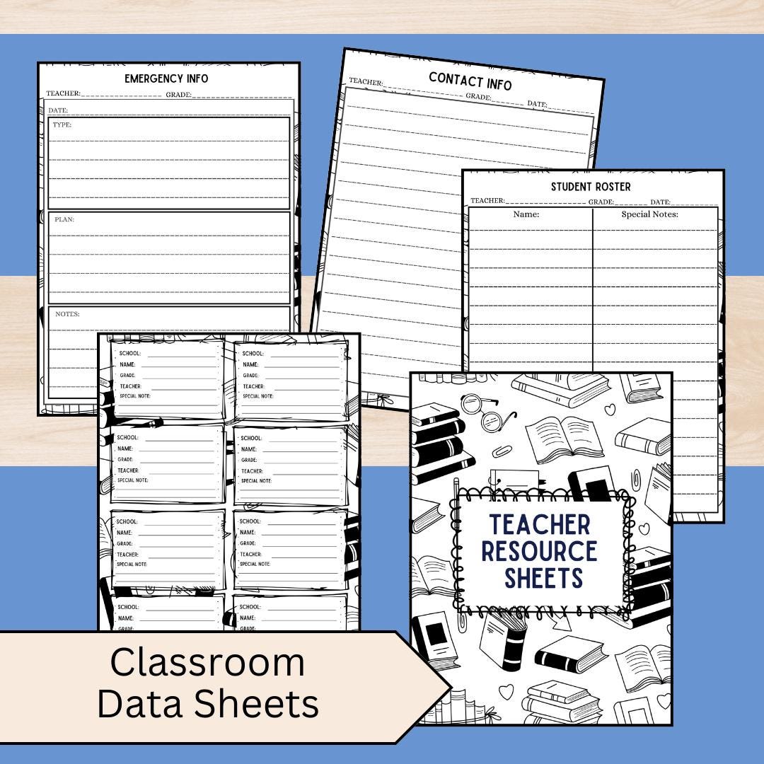 Teacher Planning Resources, Teacher Toolbox, Classroom Organization ...