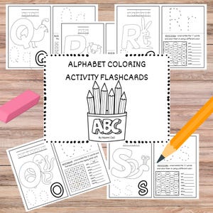 Alphabet Flashcards for Kids, Preschool Learning, ABC Flashcards ...