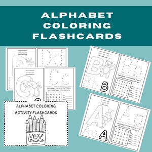 Alphabet Flashcards for Kids, Preschool Learning, ABC Flashcards ...