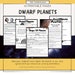 Science Worksheets Dwarf Planets. Learn About Our Solar System ...