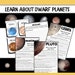Science Worksheets Dwarf Planets. Learn About Our Solar System ...