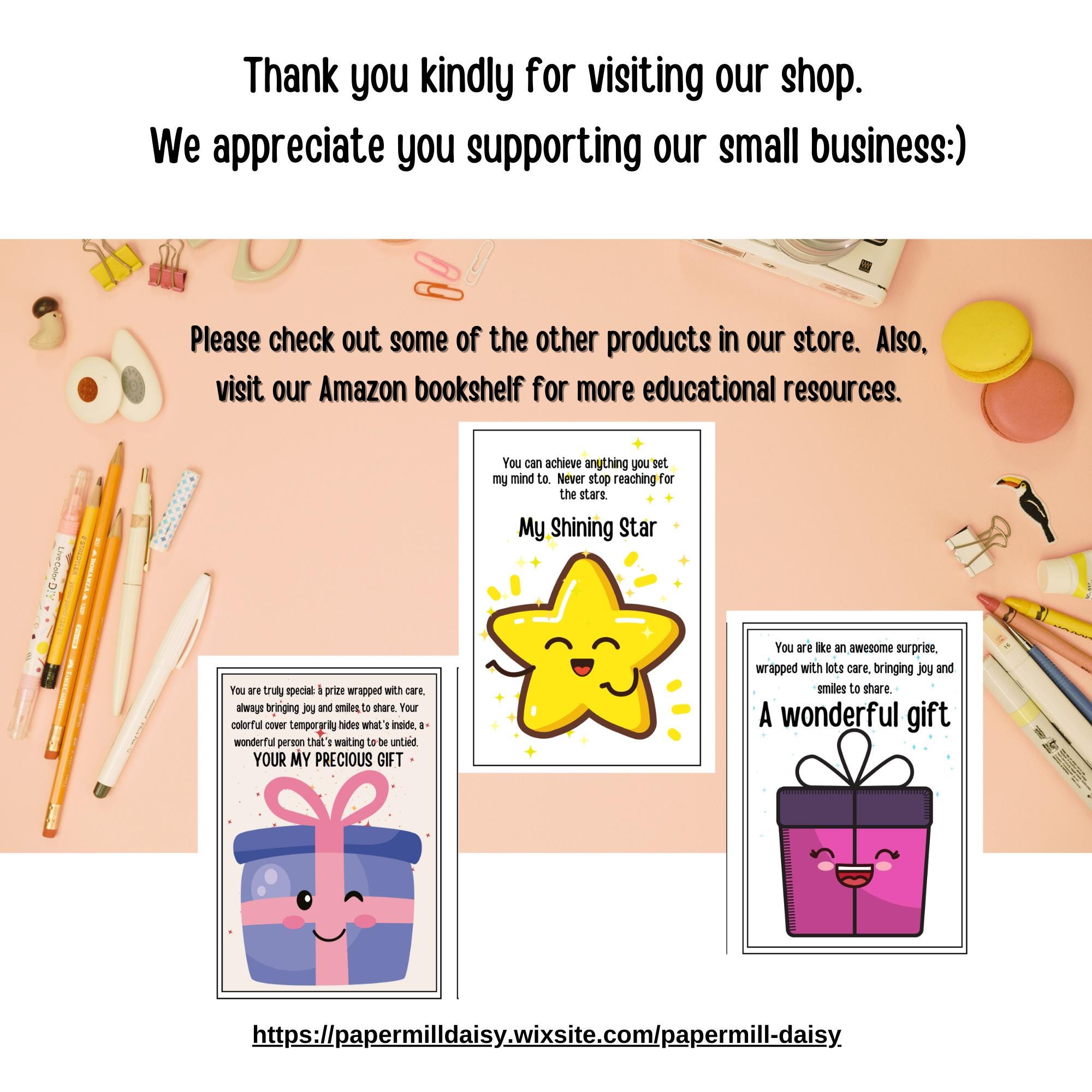 Positive Affirmation Cards for Kids - 24 Printable Affirmation Cards ...