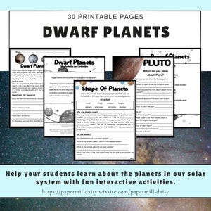 Planetary Science, Educational Science Pages for Kids, Elementary ...