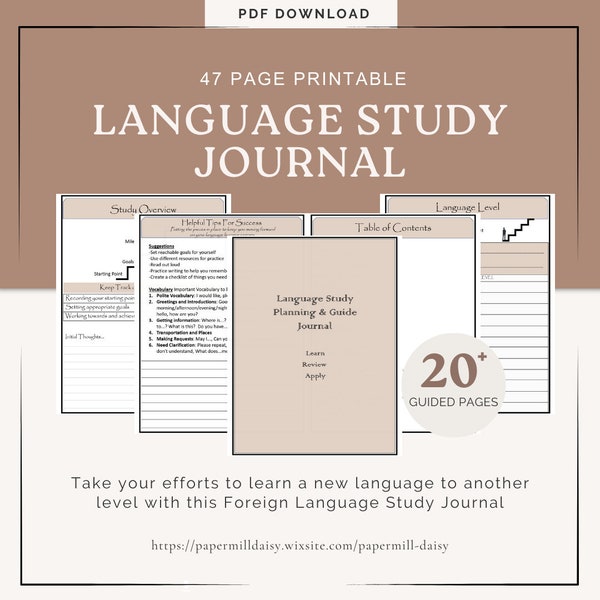 Language Learning - Etsy