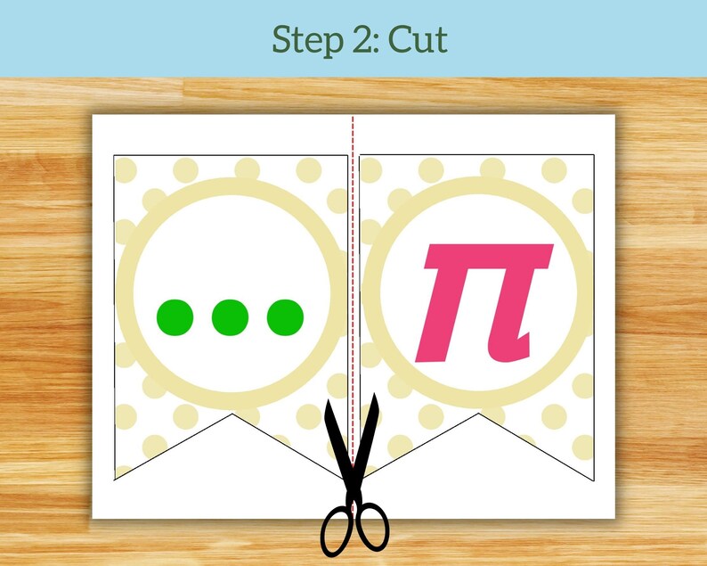 Pi Day Printable Banner | INSTANT DOWNLOAD - Etsy