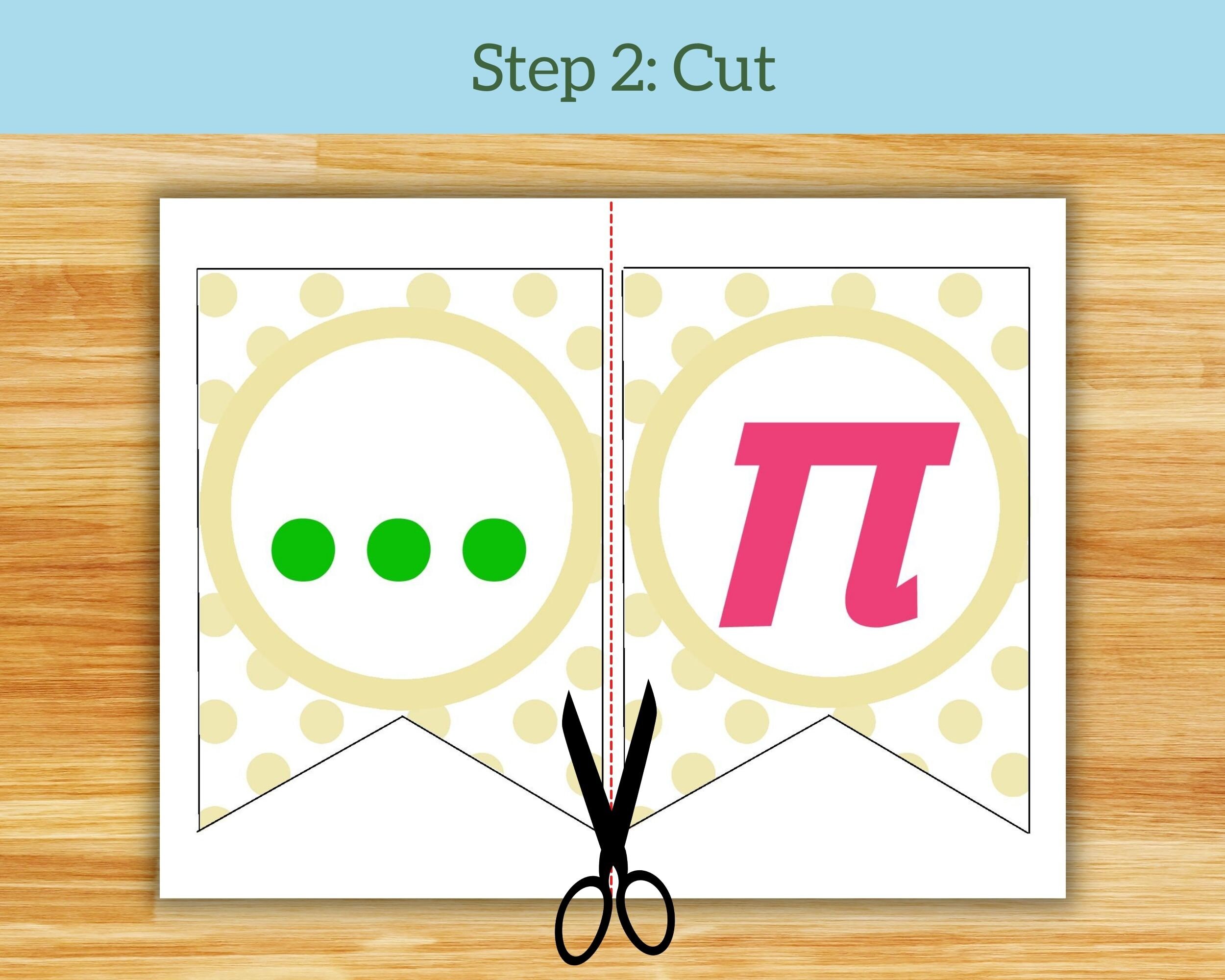 Pi Day Printable Banner | INSTANT DOWNLOAD - Etsy