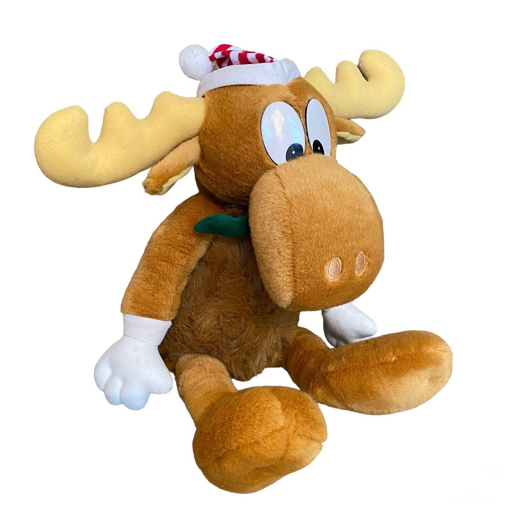 Vintage 1996 Macys Exclusive Bullwinkle Christmas Plush - Etsy