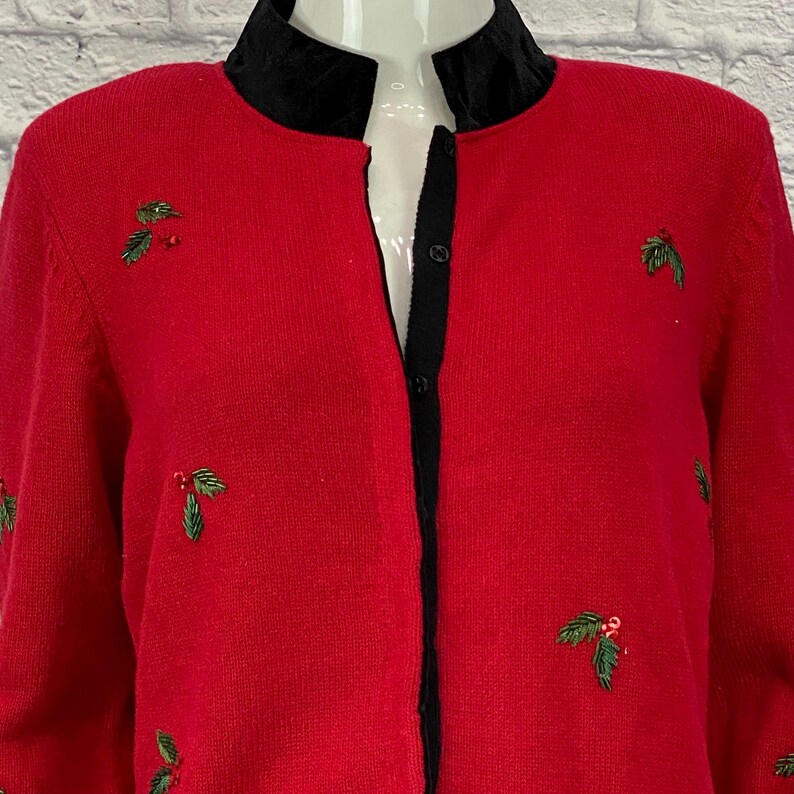 Vintage Heirloom Collectibles Christmas Sweater - Etsy
