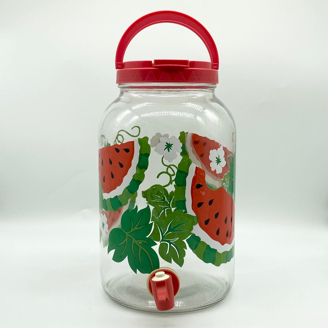 Vintage Watermelon Tea Beverage Tapper - Etsy