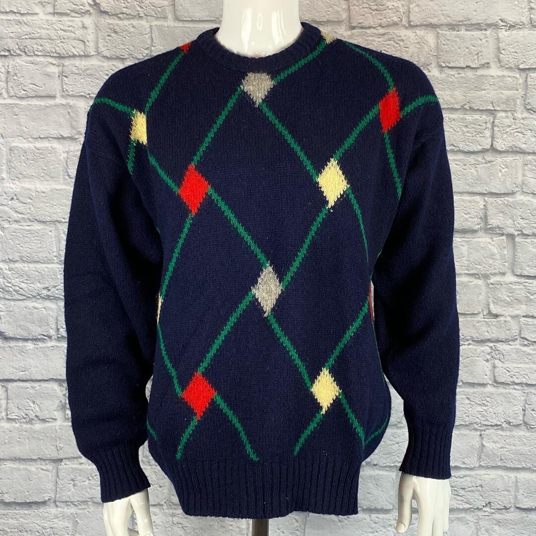 Vintage 1980s the Moors Made in Ireland Wool Sweater - Etsy