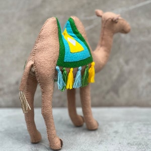 Felt Bactrian Camel Sewing Pattern PDF Camelids Stuffed Animals DIY ...