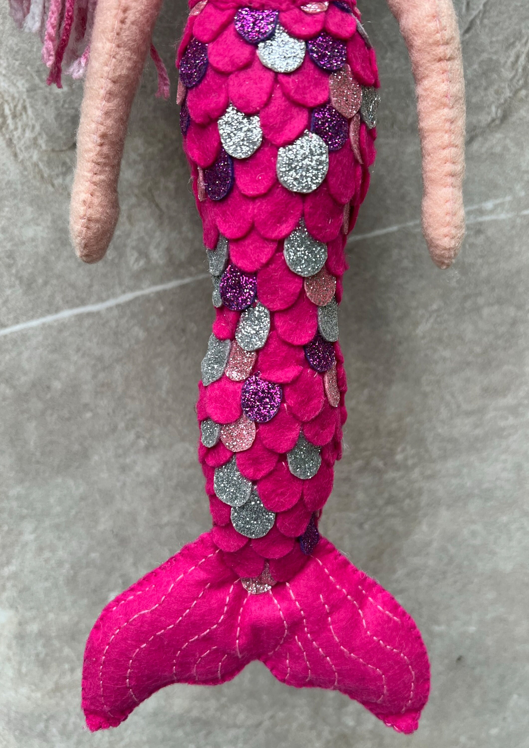 Felt Mermaid Doll Sewing Pattern PDF - Etsy UK