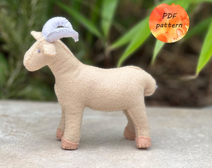 Goat Pattern PDF INSTANT DOWNLOAD - Etsy