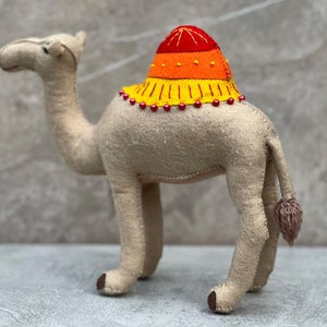 Felt Dromedary Camel Sewing Pattern PDF Camelids Stuffed Animals DIY ...