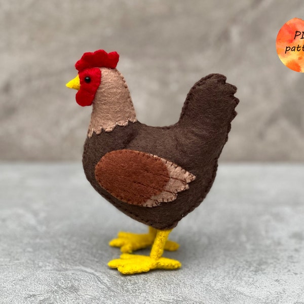 Felt Bird Pattern - Etsy