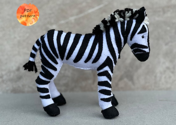 Stuffed zebra store