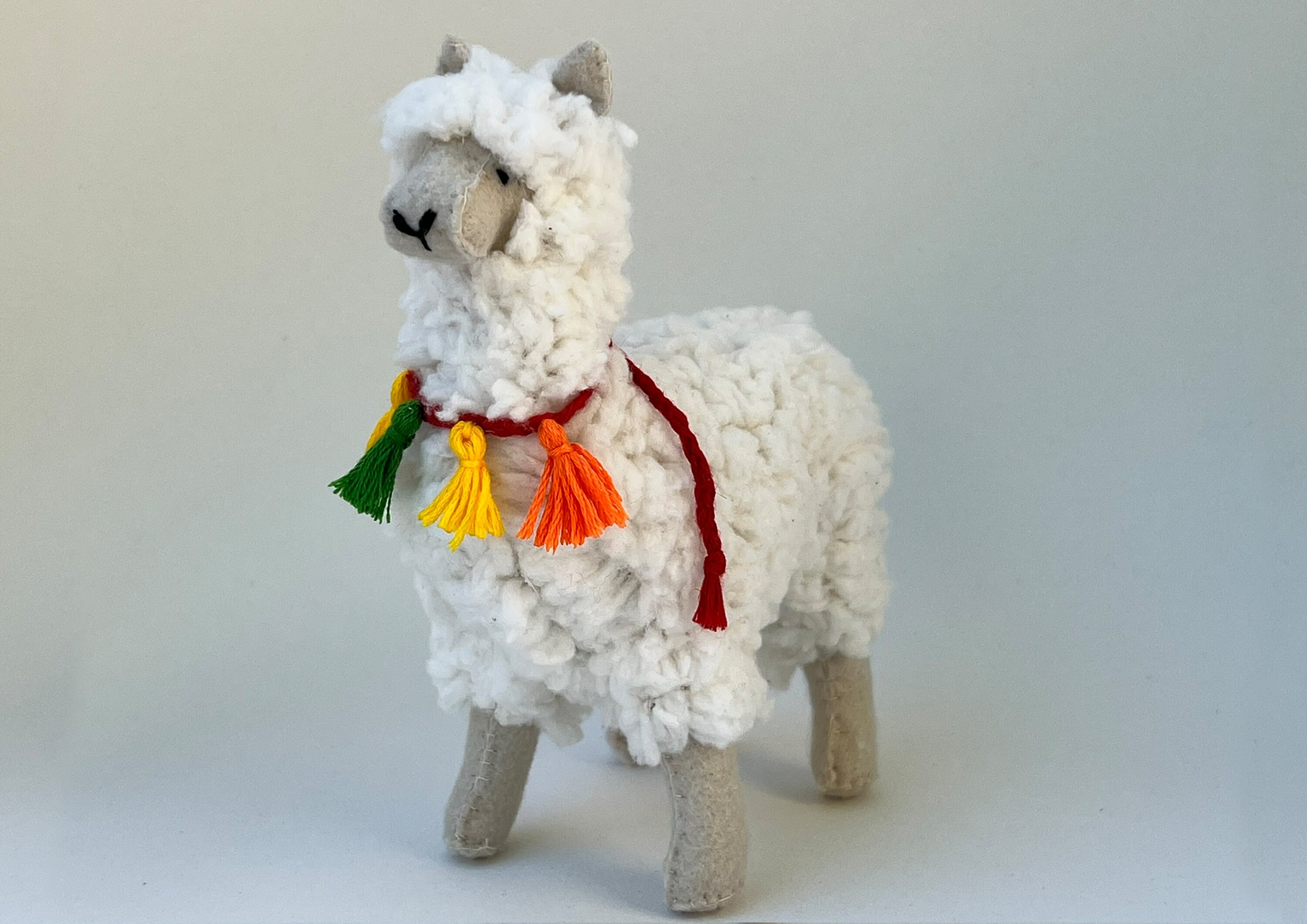 Felt Alpaca Sewing Pattern PDF Felted Stuffed Animals Toy - Etsy