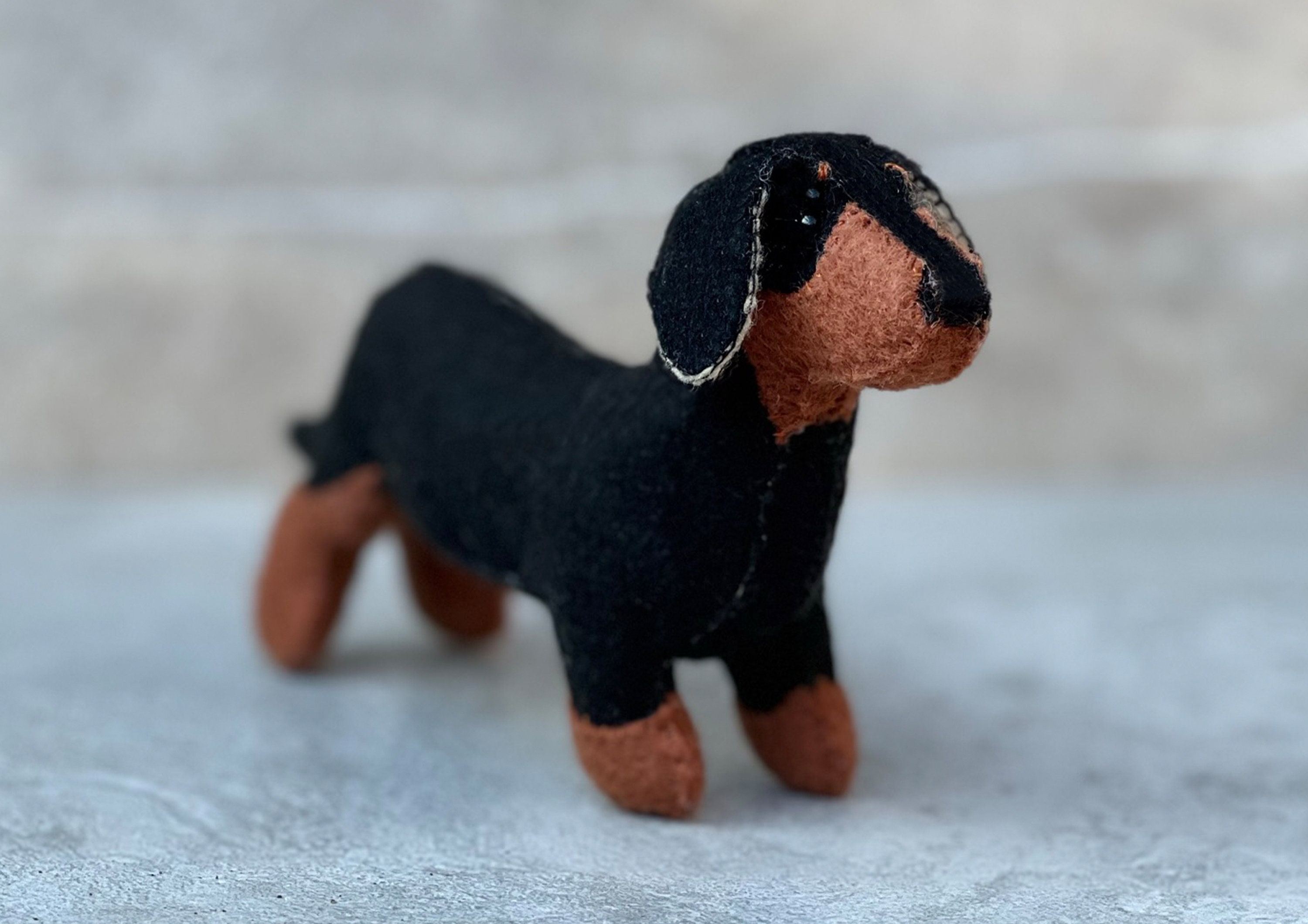 Felt Dachshund Dog * Digital Sewing Pattern PDF * Felt Stuffed Dogs - Etsy