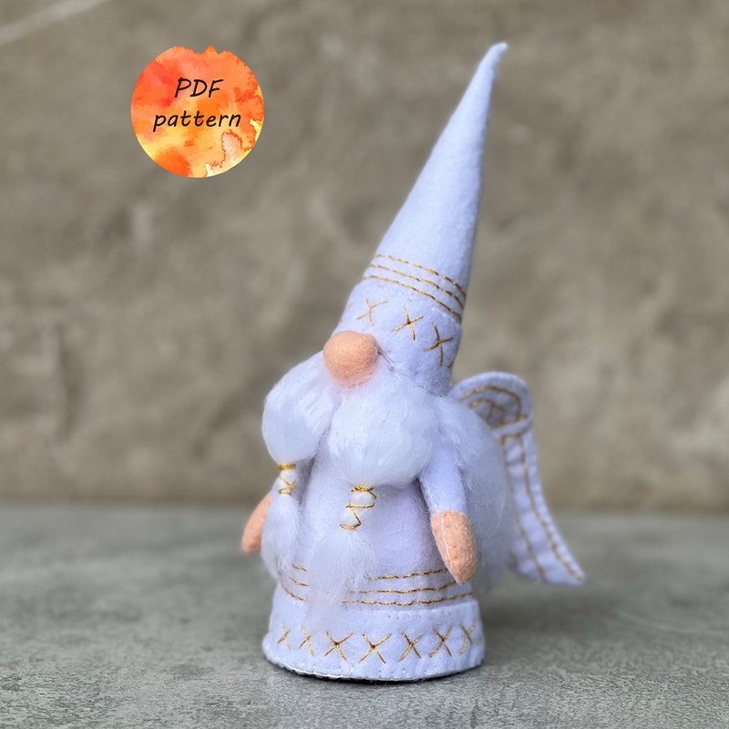 Angel Gnome - Etsy
