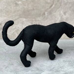 Felt Black Panther Sewing Pattern PDF Safari Stuffed Animals Toy ...