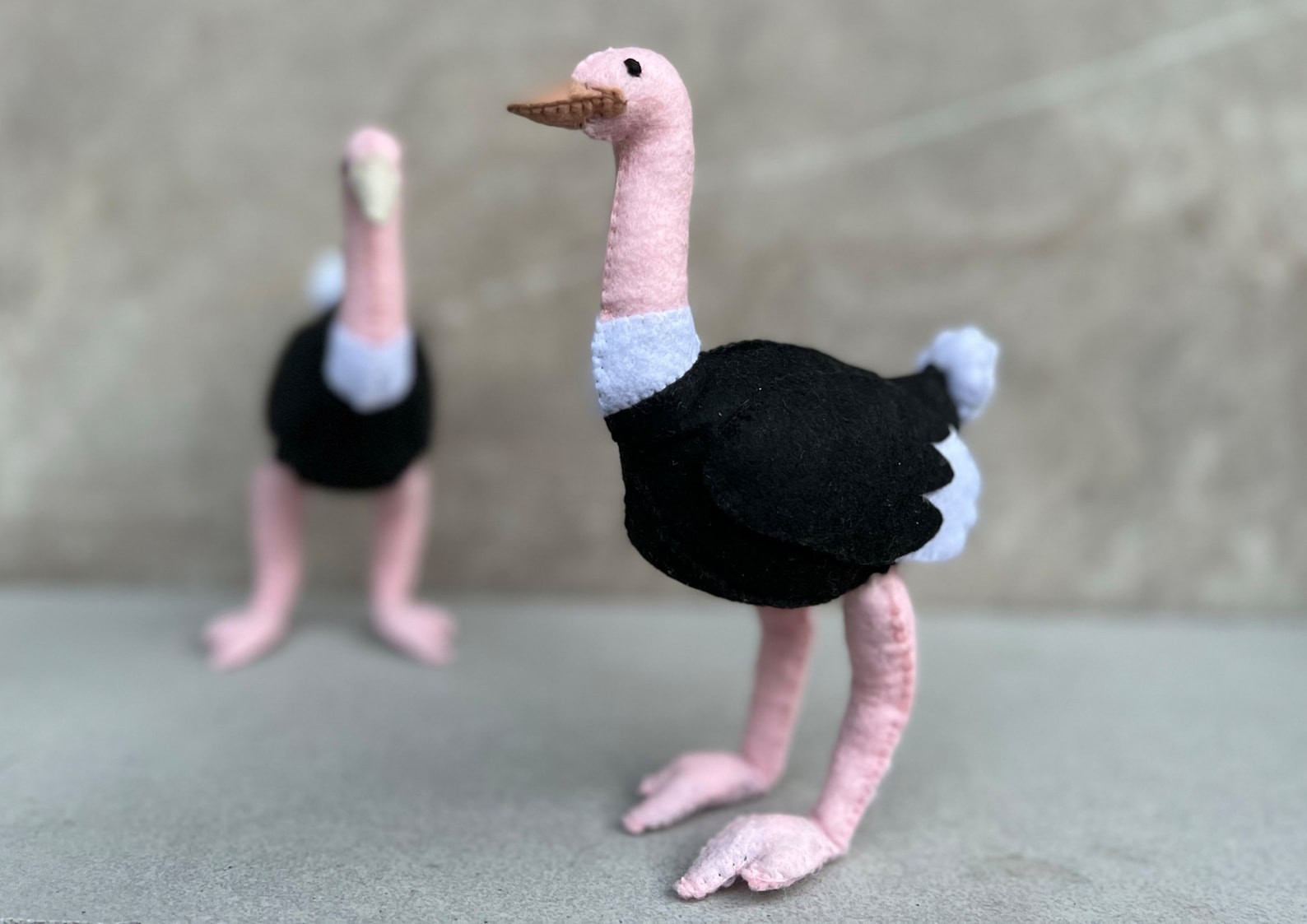 Felt Ostrich Sewing Pattern PDF Safari Stuffed Animals Toy - Etsy UK