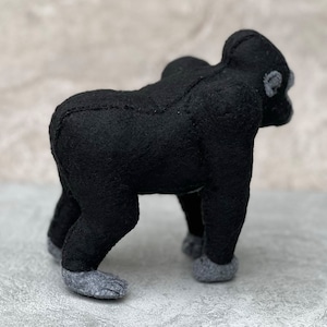 Felt MOUNTAIN GORILLA * Digital Sewing Pattern PDF * Jungle Stuffed ...