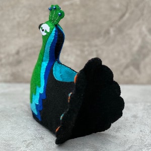 Felt Peacock Egg Cosy Sewing Pattern PDF Folk Art Ornament Gift - Etsy UK