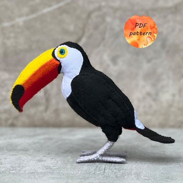 Stuffed Bird Pattern - Etsy