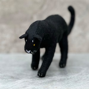 Felt Black Panther Sewing Pattern PDF Safari Stuffed Animals Toy ...