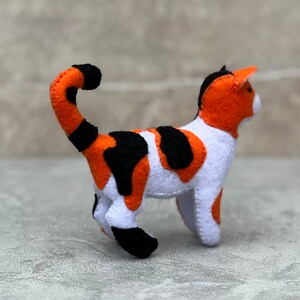 Felt Calico Cat Sewing Pattern PDF Farm Animals - Etsy Australia