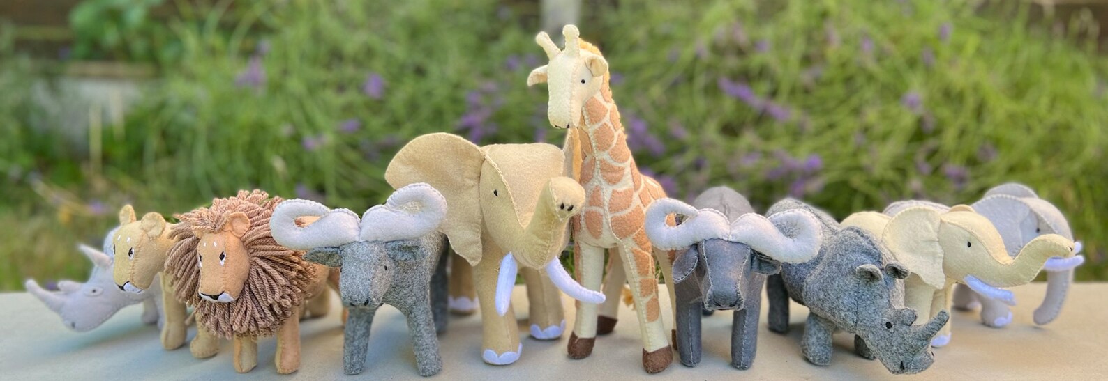 Felt Rhino Rhinoceros 2 Sewing Patterns Bundle Large and - Etsy