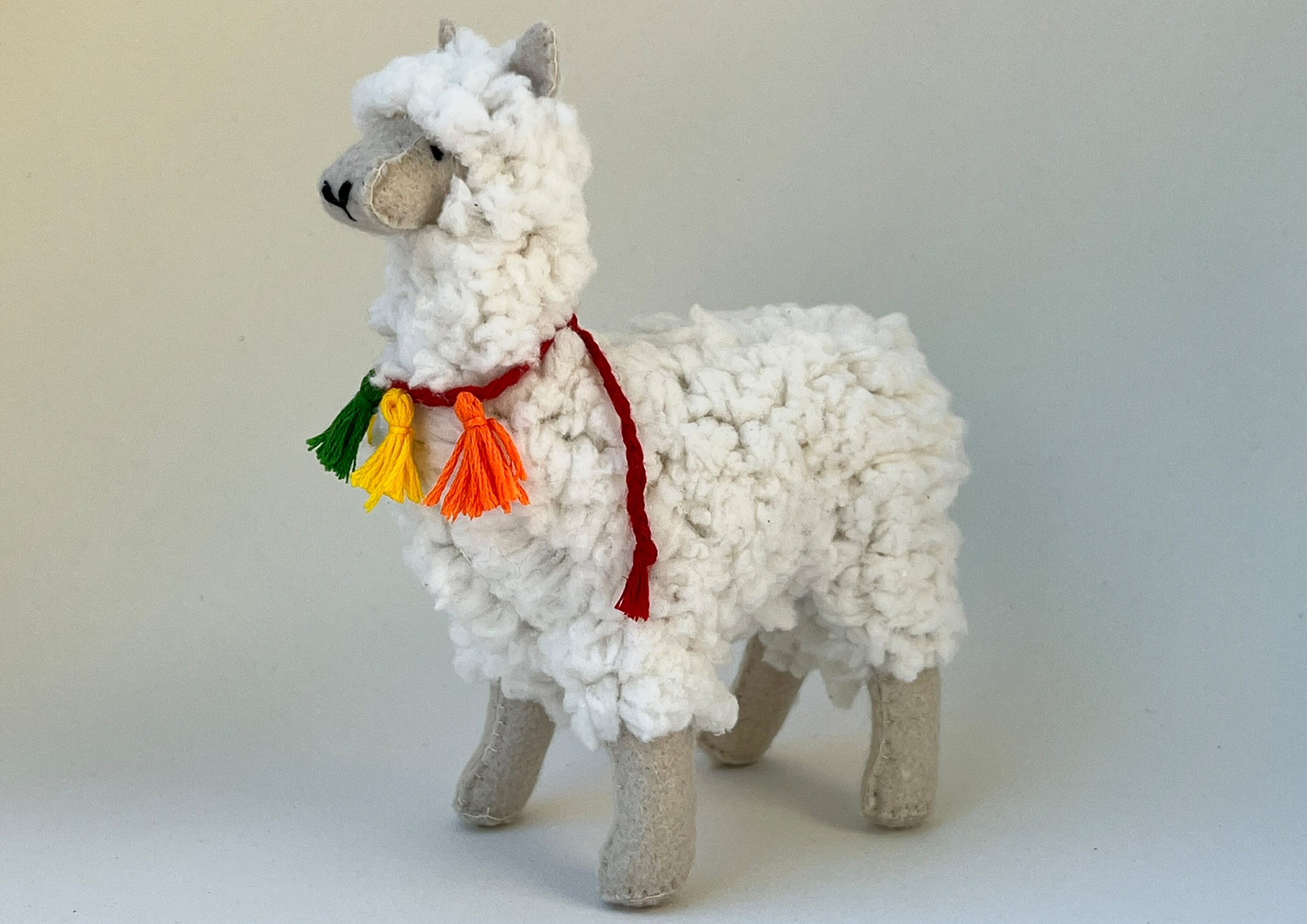 Felt Alpaca Sewing Pattern PDF Felted Stuffed Animals - Etsy