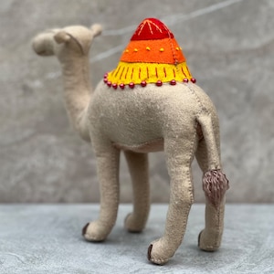 Felt Dromedary Camel Sewing Pattern PDF Camelids Stuffed Animals DIY ...