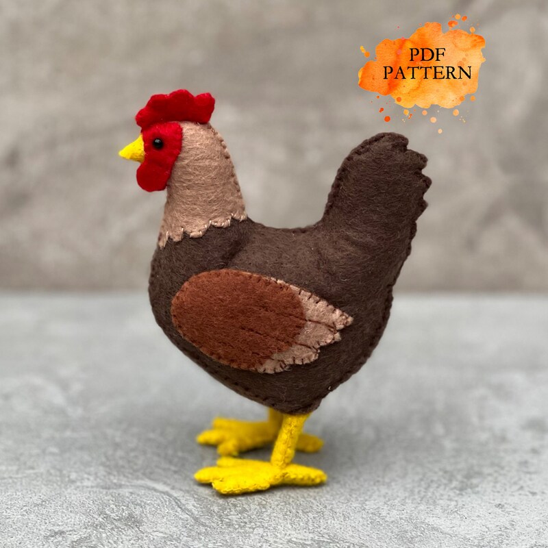 Stuffed Hen - Etsy