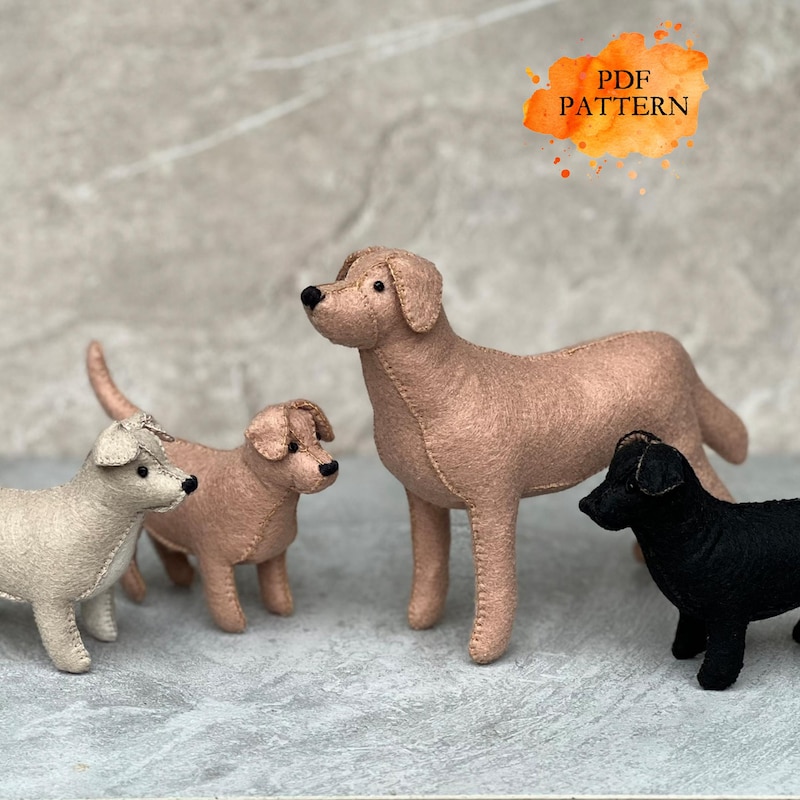 Felt Golden Retriever - Etsy