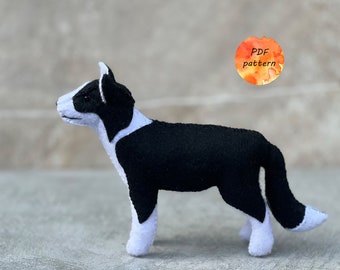 Felt Farm Animals Sewing PDF Pattern, Horse, Pig, Sheep, Cow and Chick ...