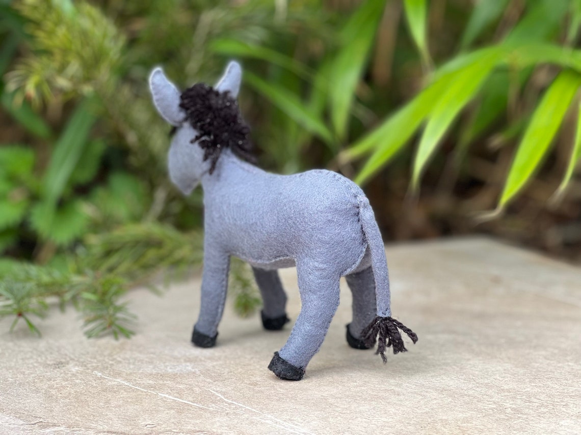 Felt Eddie the Donkey Sewing Pattern PDF Farm Animals Toy - Etsy UK
