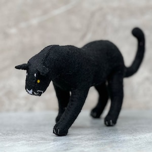 Felt Black Panther Sewing Pattern PDF Safari Stuffed Animals Toy ...