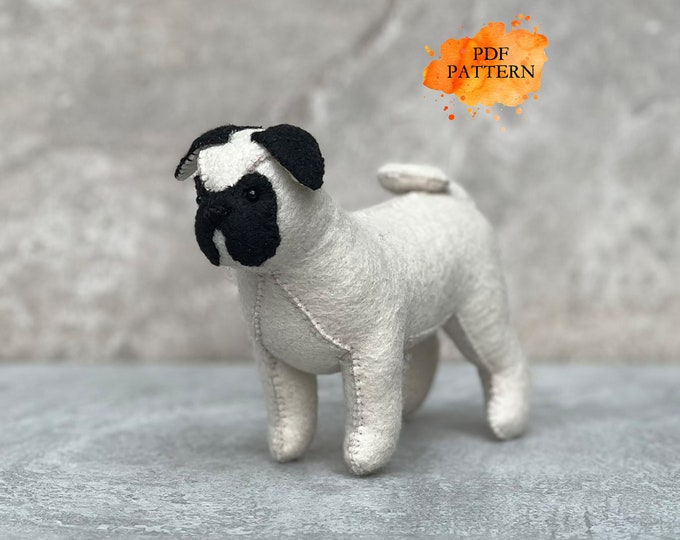 Pug - PDF Dog Sewing Pattern - Etsy Canada