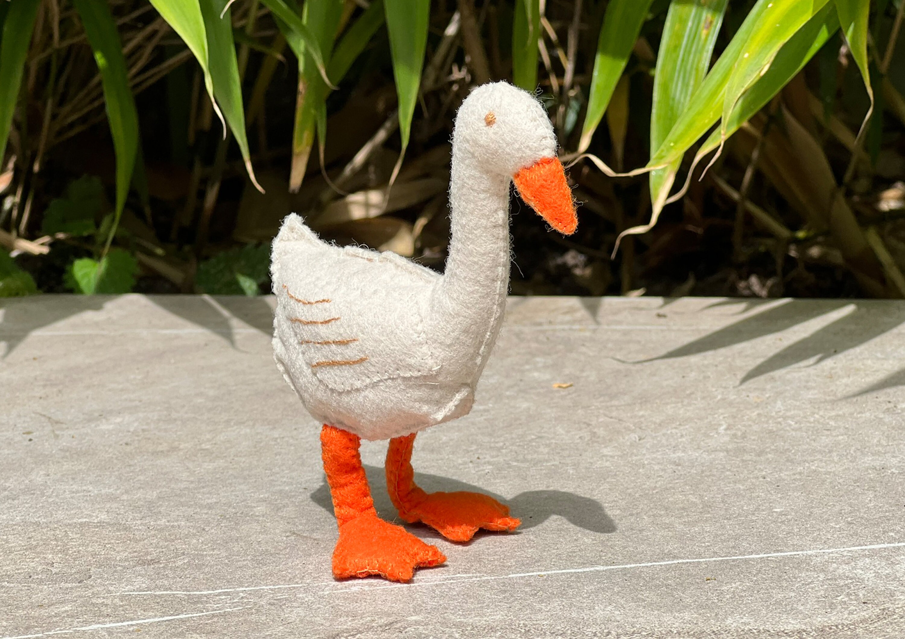Felt Goose Sewing Pattern PDF Small Farm Animals Stuffed - Etsy UK