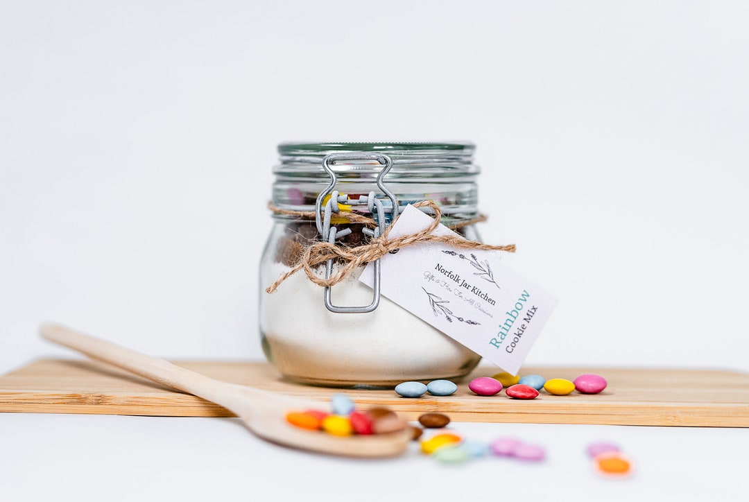 Cookie Mix Jars - Personalised Party Gift - Birthday - Christmas ...