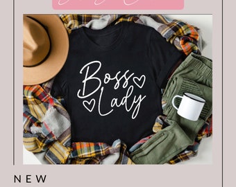 Boss Lady Bella Tshirts - Etsy