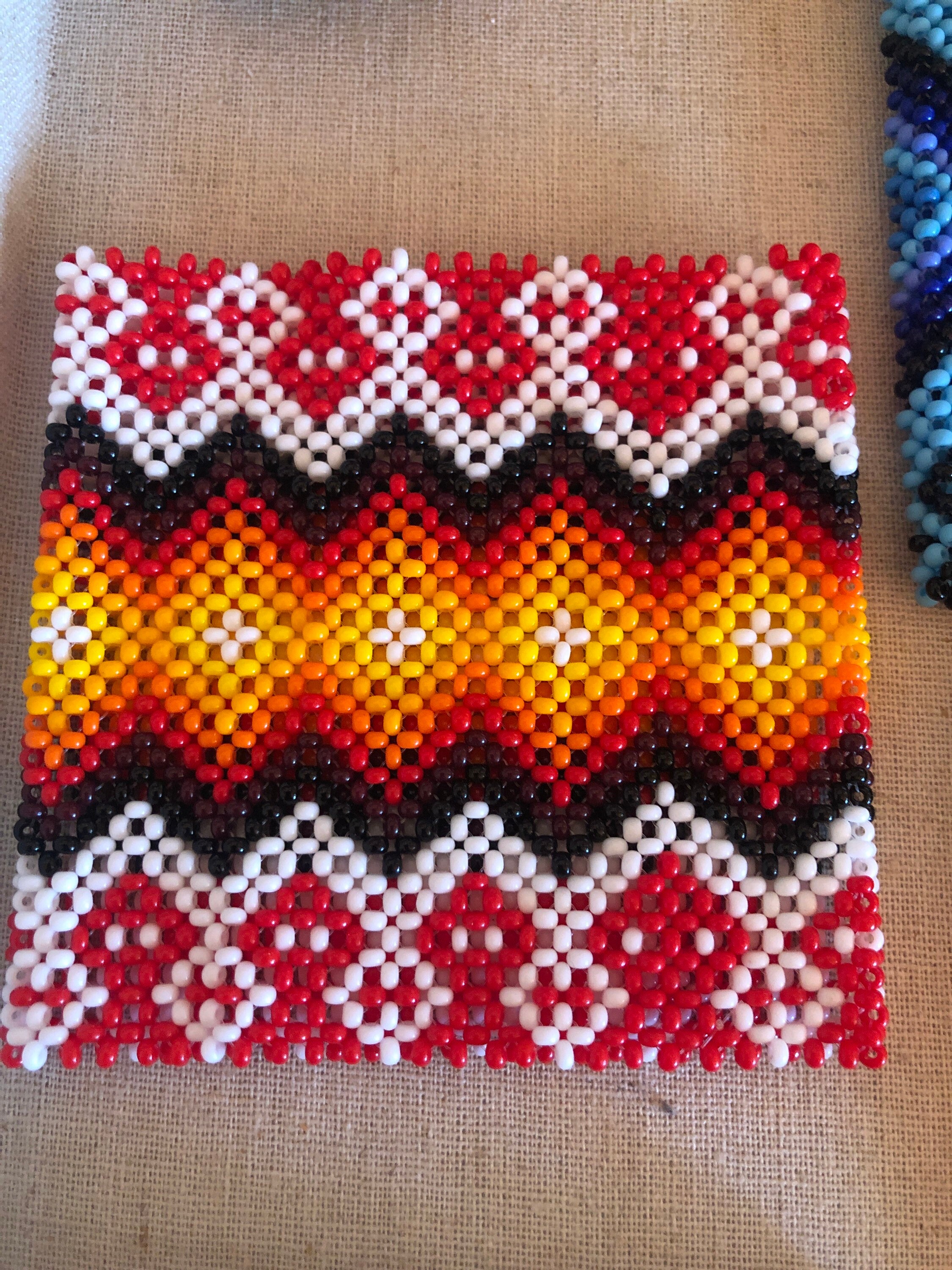 Yawanawa Blue fire-air Serpent Bracelet - Etsy